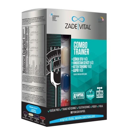Zade Vital Combo Trainer 60 Kapsül
