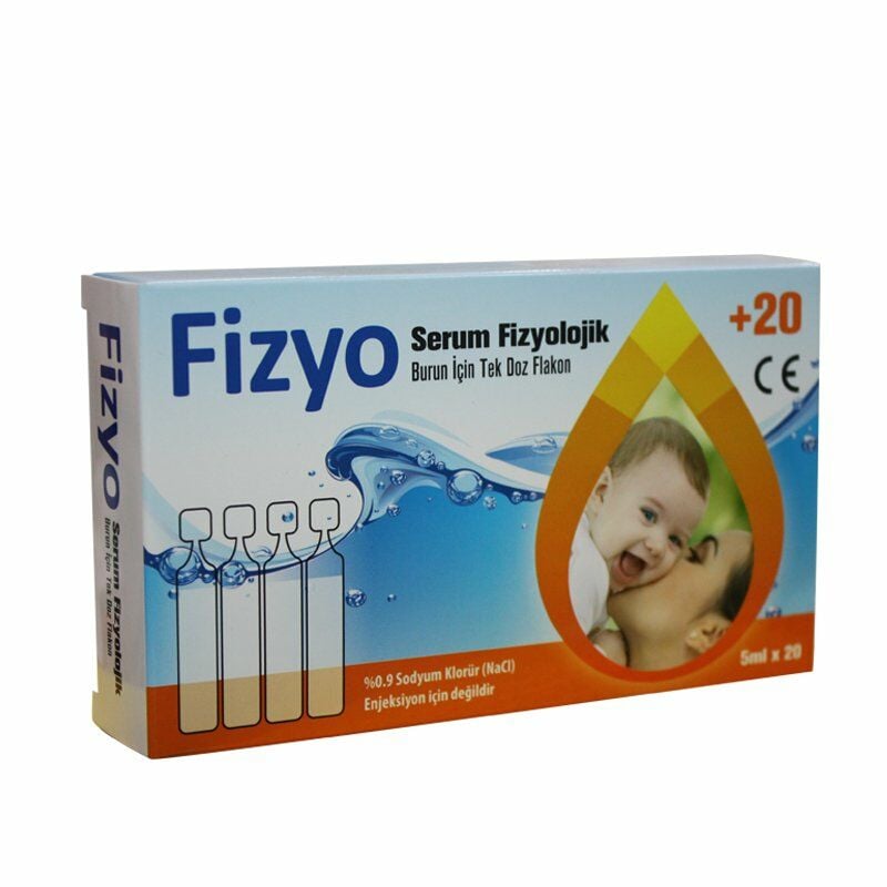 Fizyo Serum Fizyolojik 5 Ml X 20 Flakon
