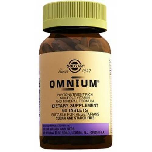 Solgar Omnium 60 Tablet
