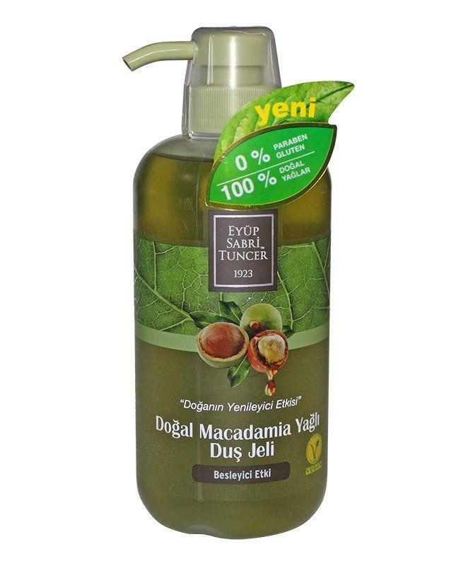 Eyüp Sabri Tuncer Doğal Macadamia Yağlı Duş Jeli 600 Ml Eyüp Sabri Tuncer Doğal Macadamia Yağlı Duş Jeli 600 Ml