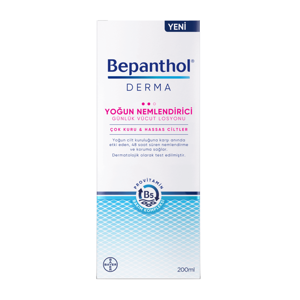 Bepanthol Derma Yoğun Nemlendirici Vücut Losyonu 200 ML Bepanthol Derma Yoğun Nemlendirici Vücut Losyonu 200 ML