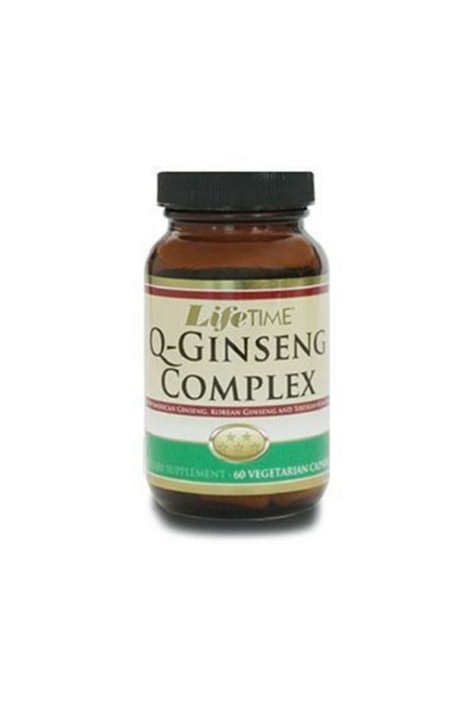 LifeTime Q - Ginseng Complex Veggie Capsules 60 Kapsül