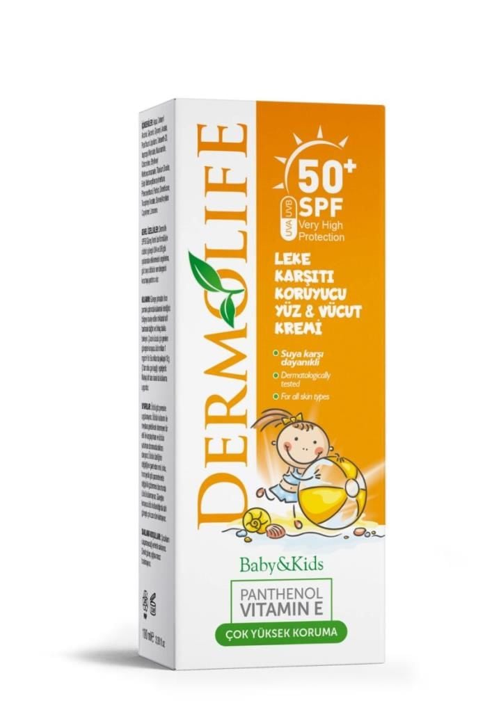 Dermolife Kids Güneş Kremi Spf 50+ 100 ML