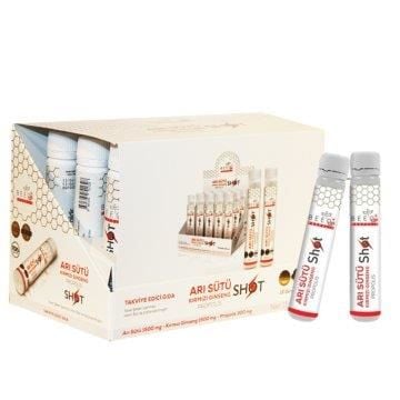 Bee'o Up Arı Sütü Kırmızı Ginseng Propolis Shot 15 Adet x 25 Ml