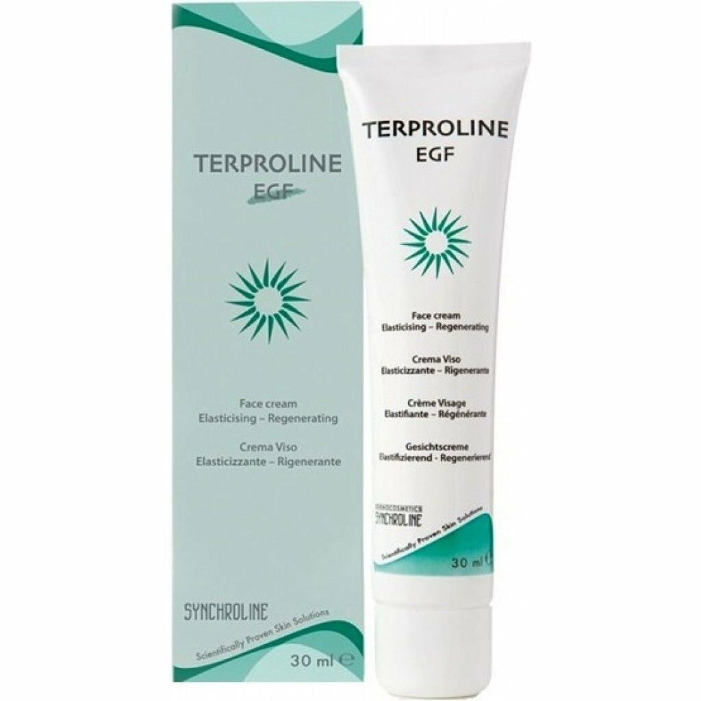 Synchroline Terproline Egf 30 ML Elastikiyet Kaybı İçin Yüz Ve Boyun Kremi