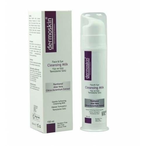 Dermoskin Yüz ve Göz Temizleme Sütü 150 ML Dermoskin Yüz ve Göz Temizleme Sütü 150 ML