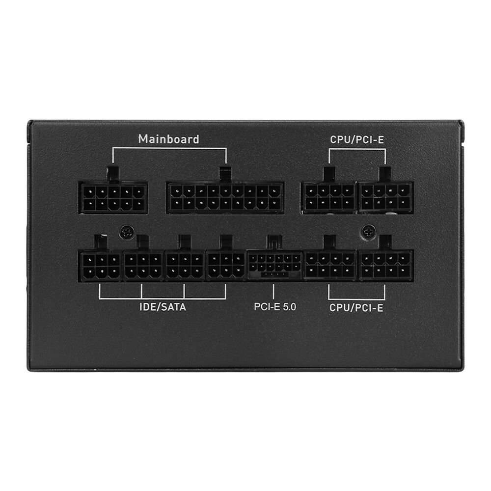 PowerBoost BST-ATX1000GF1 WARRIOR 1000W 80+ GOLD PCIe Gen 5.0 Full ...