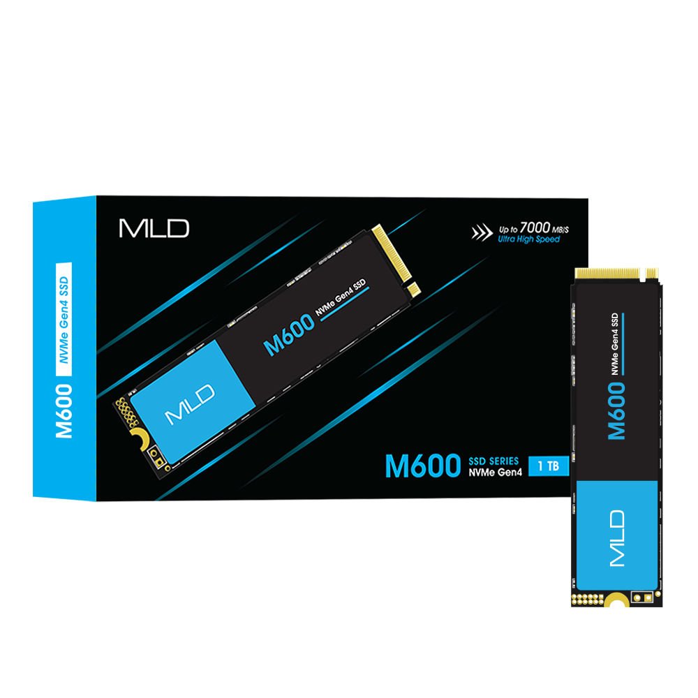 MLD M600 1TB NVME 2280 Gen4x4 SSD R:7000/ W: 6400 MB