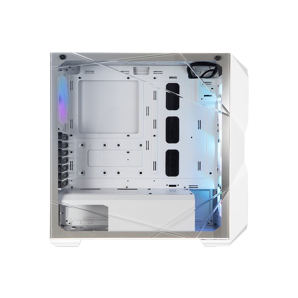 CM MasterBox TD500 Beyaz ARGB 4x120mm Fanlı, Tempered Glass, Kristal ...