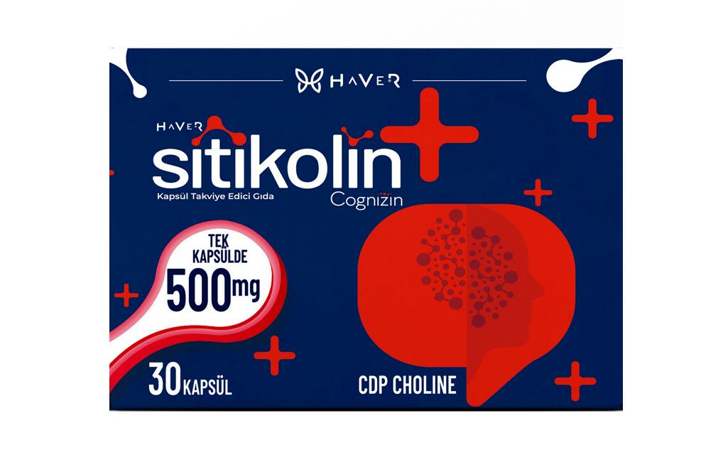 Haver Sitikolin Cognizin 500 mg 30 Kapsül - Visante