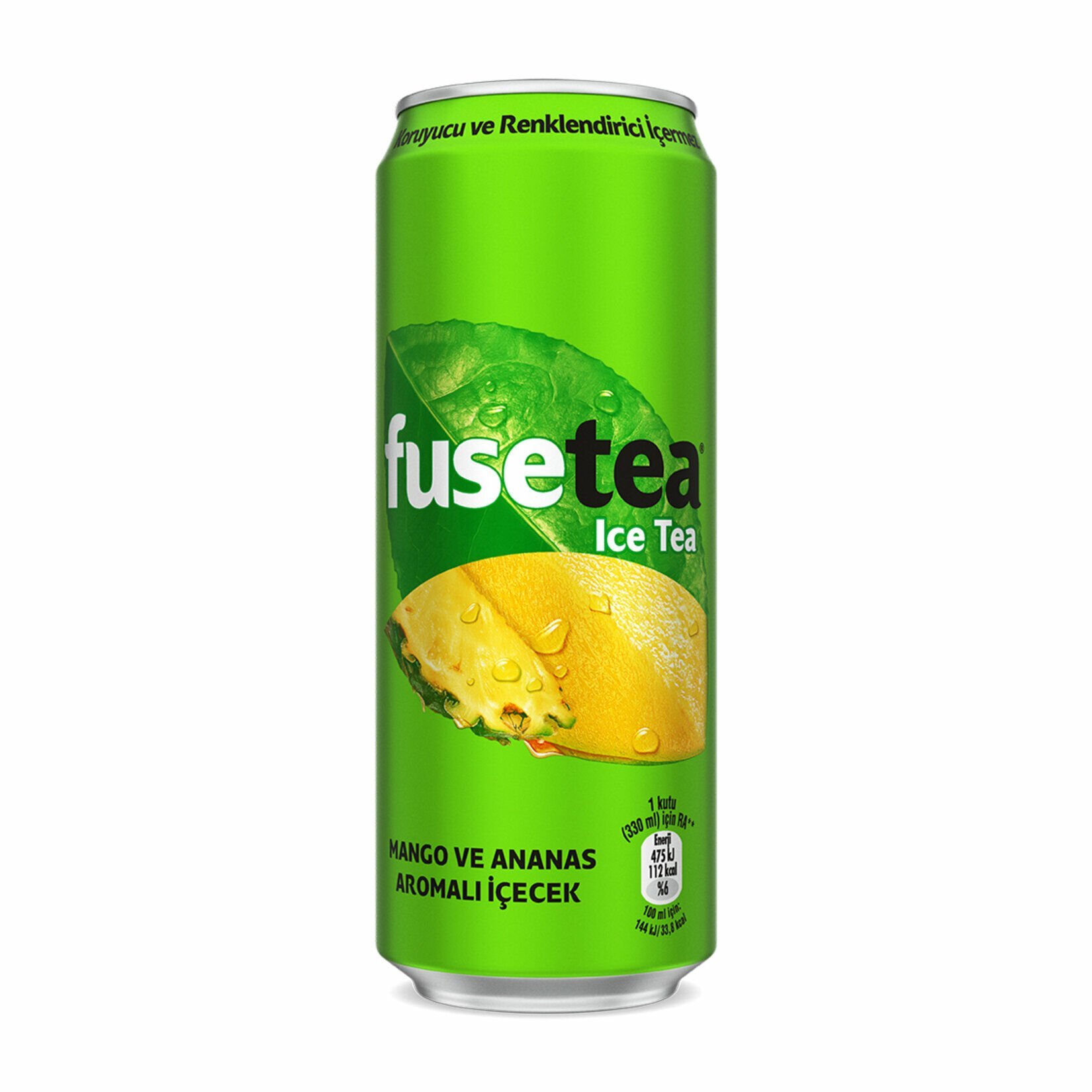 Fuse Tea Ice Tea Mango Ve Ananas 330ml Tnk
