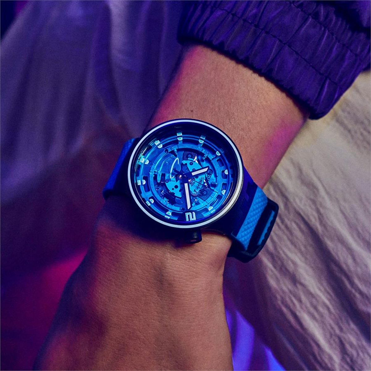 Swatch SB01N101 Second Home Unisex Kol Saati