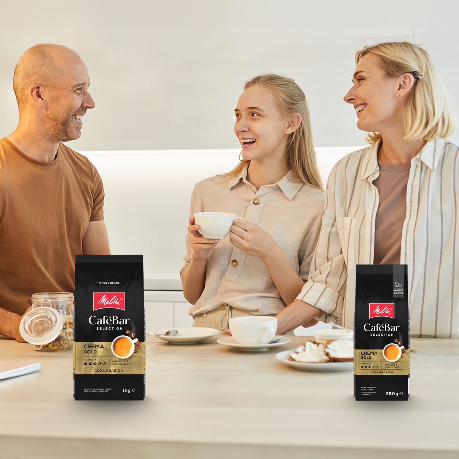 Melitta CafeBar Selection Crema Gold Çekirdek Kahve 250GR | Hakman