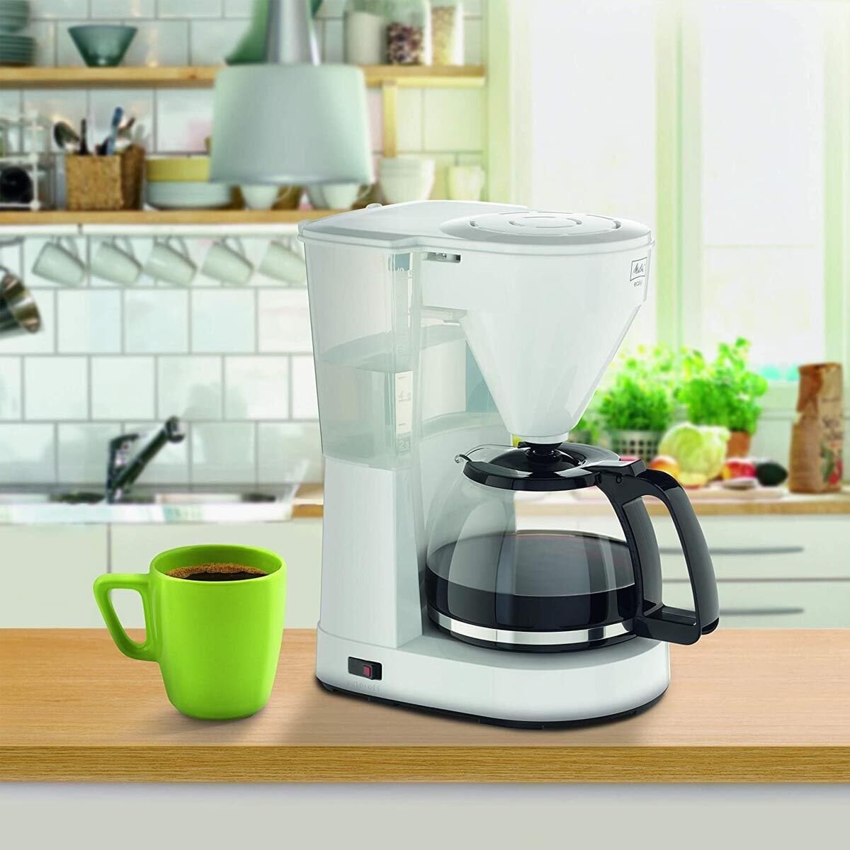 Melitta Easy Top Filtre Kahve Makinesi Beyaz | Hakman