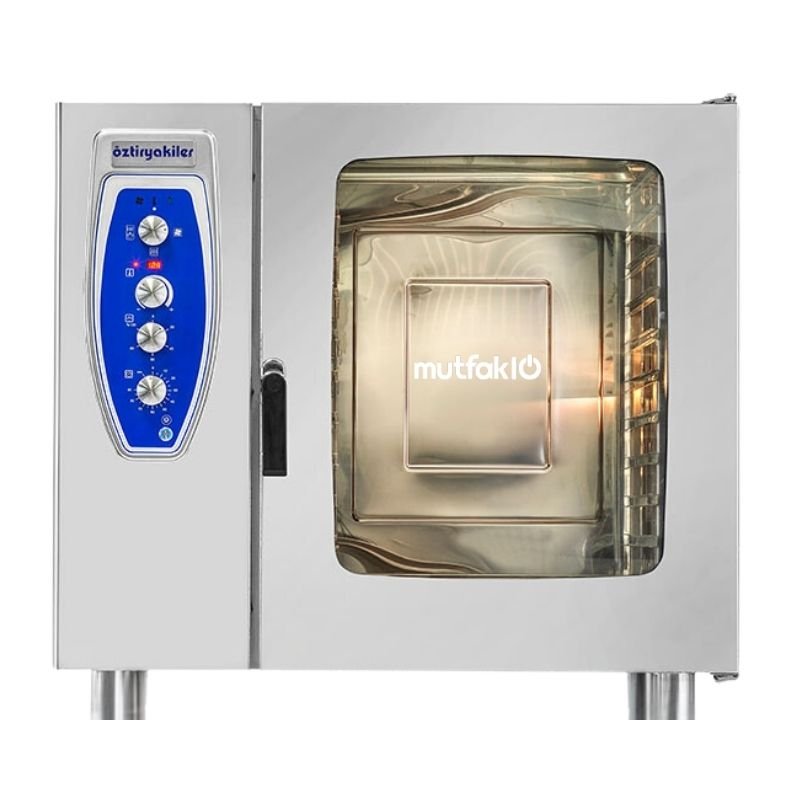 Öztiryakiler OKFG 102 Fırın, Konveksiyonlu, Gazlı, Kızaklı, 10 Adet GN ...