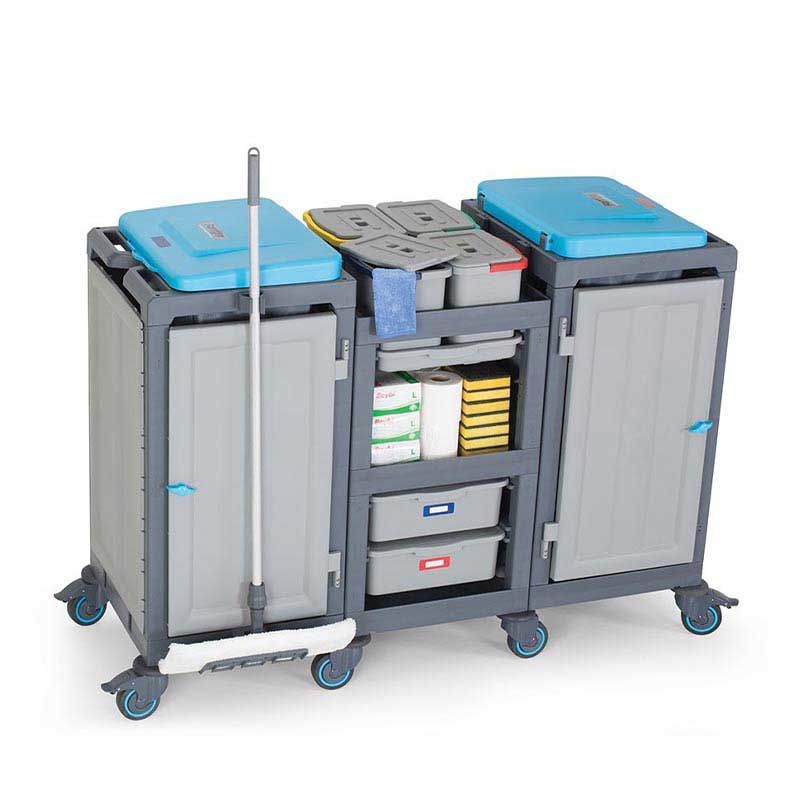 Fantom Procart 3363 Çekmeceli Temizlik Arabası, Çöp Bölmeli