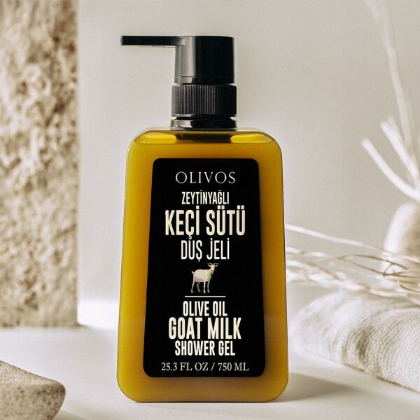 Olivos Zeytinyağlı Keçi Sütlü Duş Jeli 750 ML | Olivos Sabunları Olivos Zeytinyağlı Keçi Sütlü Duş Jeli 750 ML | Olivos Sabunları