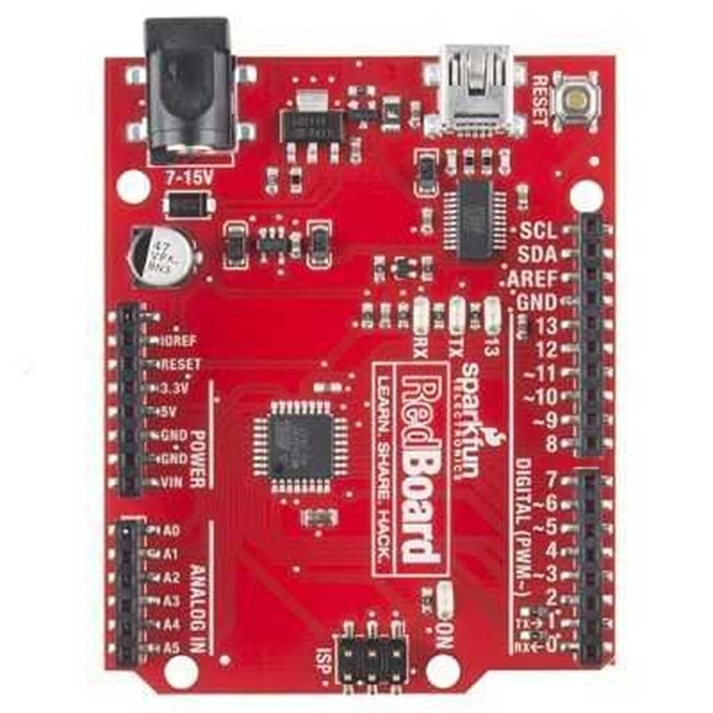 Sparkfun Redboard Arduino Board Programmed With Arduino