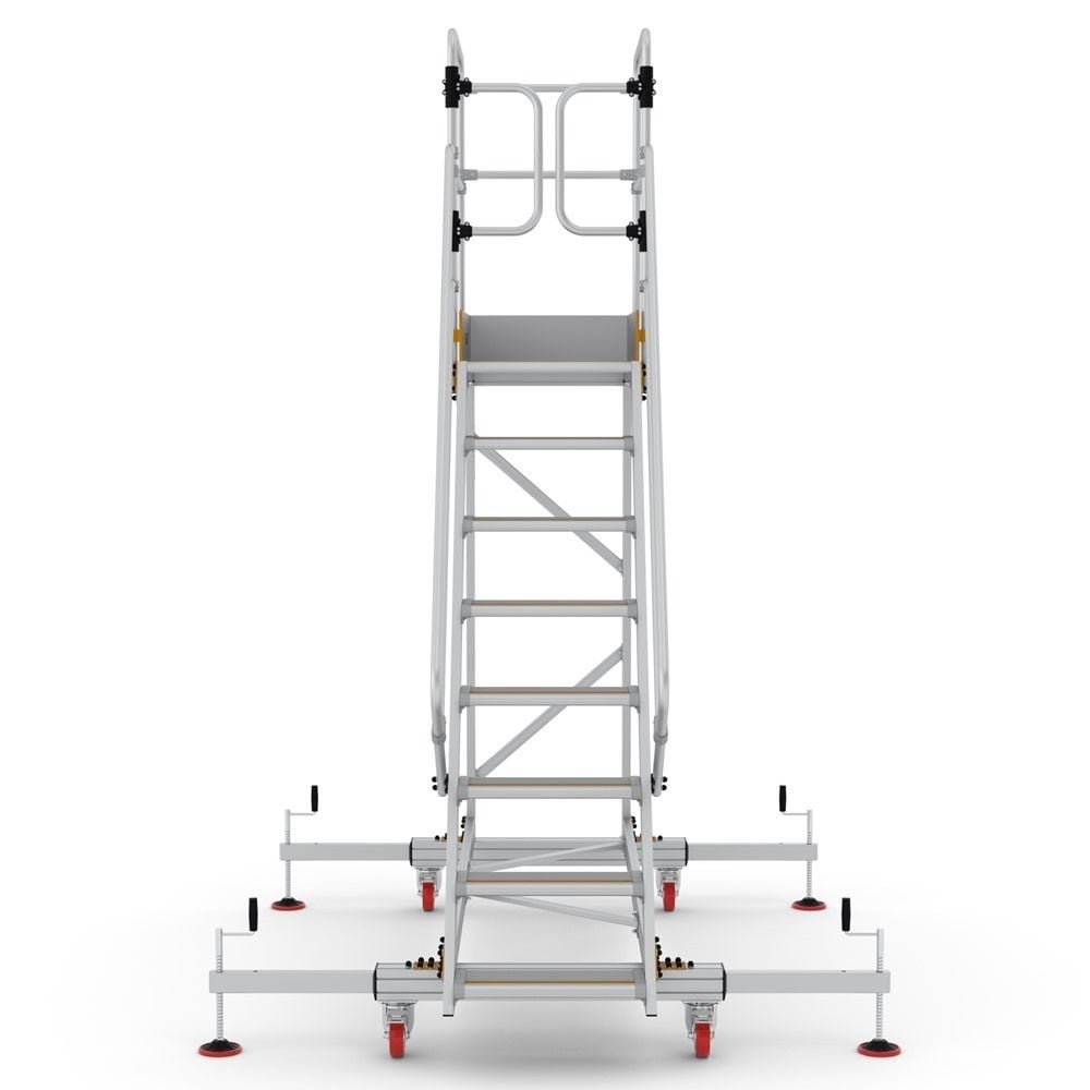 Çağsan Denge Ayaklı Endüstriyel Alüminyum Platform 7+1 Basamaklı ...