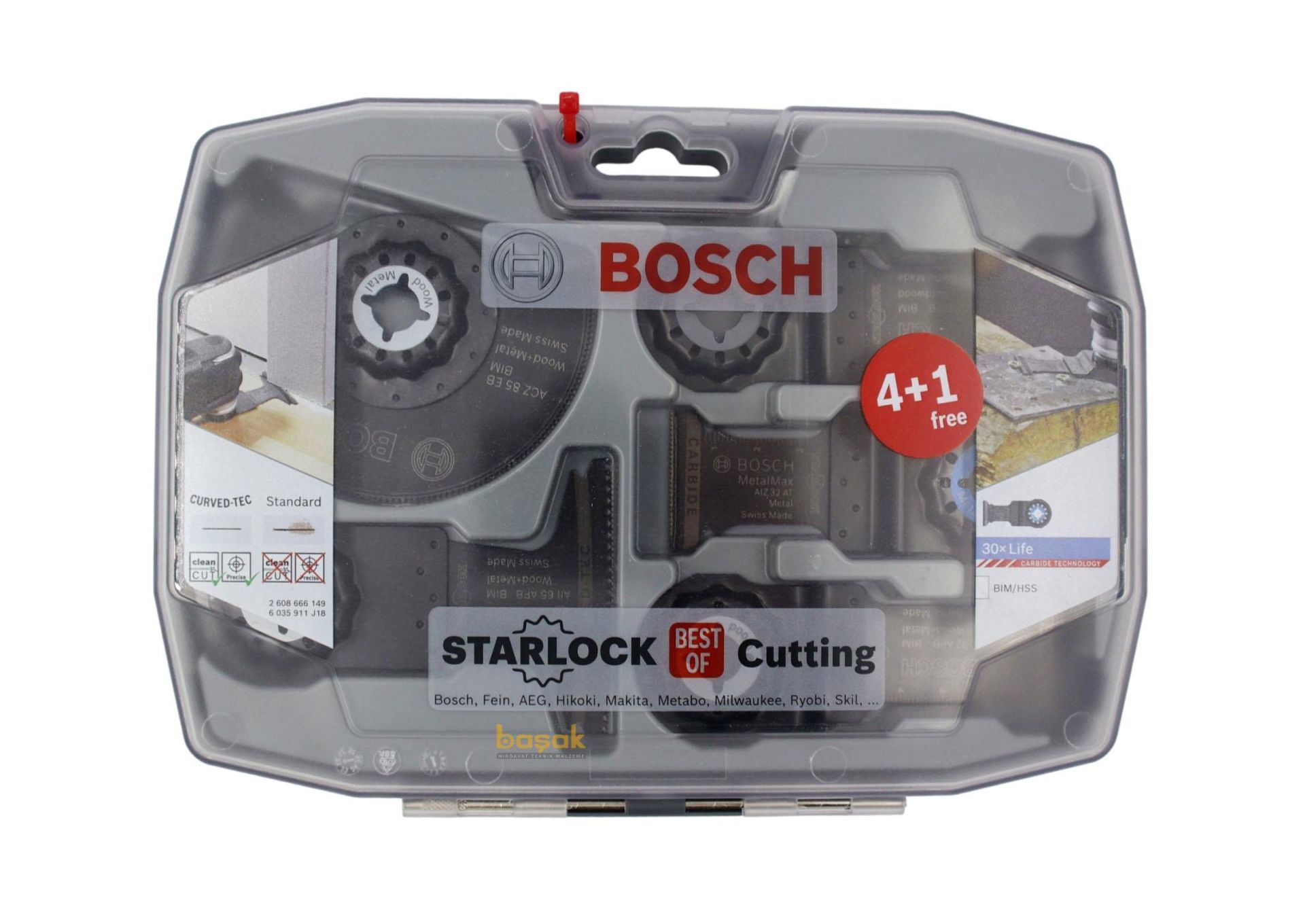 Bosch Starlock Aksesuarı / Expert Starlock Testere Ahşap ve Metal Seti ...
