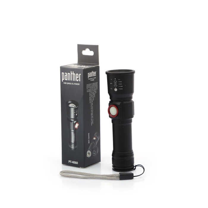 PANTHER PT-4060 USB ŞARJLI FENER En İyilerin Tercihi Al Nalburiye'de
