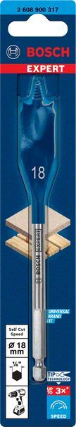 Bosch Ahşap Matkap Uç Expert SCS Yaprak HEX 18x152 mm - 2608900317 En ...