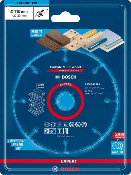 Bosch Kesme Diski Carbide Multi Wheel Expert 115 | Al Nalburiye