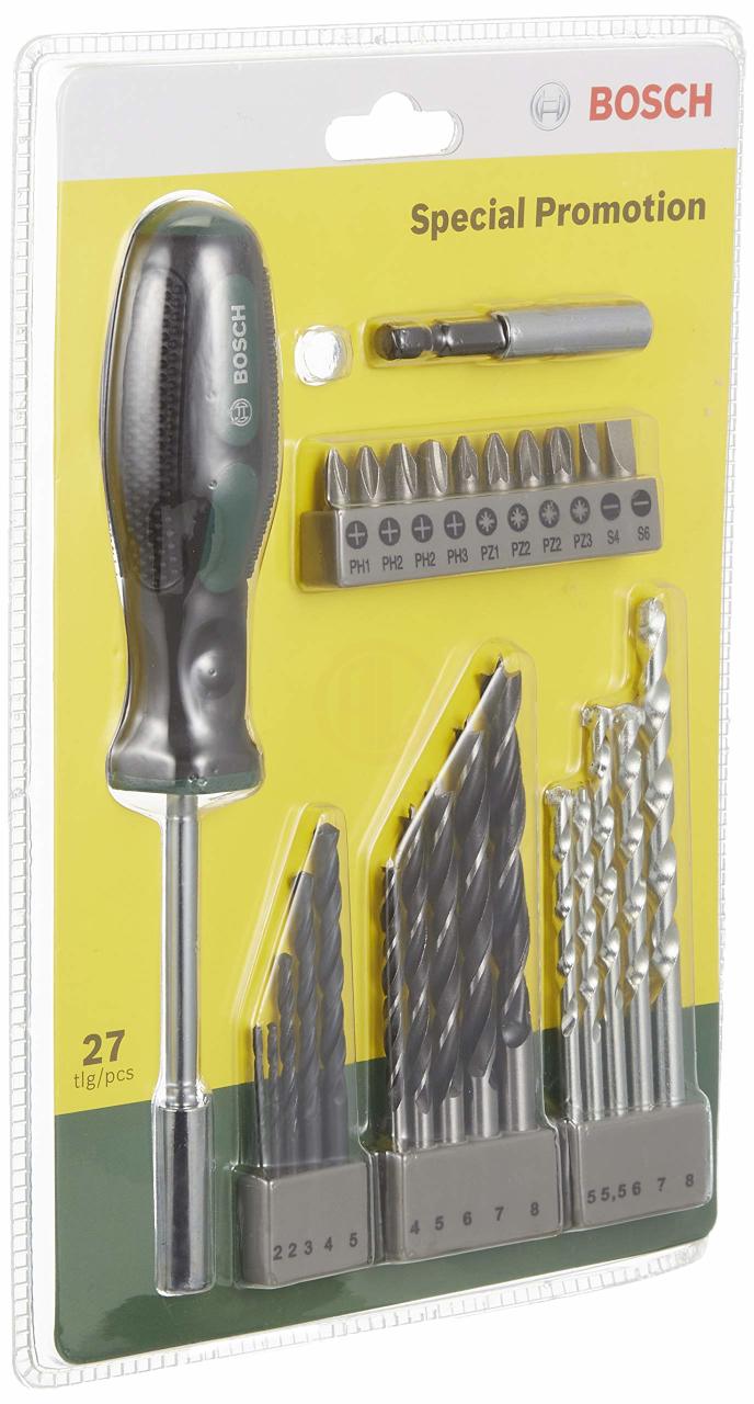 Bosch Bosch Vidalama ve Delme Ucu Set (27 Parça) – Aksesuarlar – Uygun ...