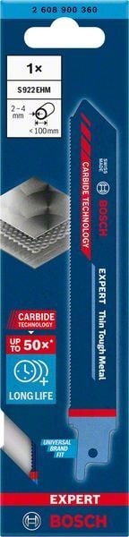 Bosch Panter Testere Bıçağı Expert ThinToughMetal | Al Nalburiye