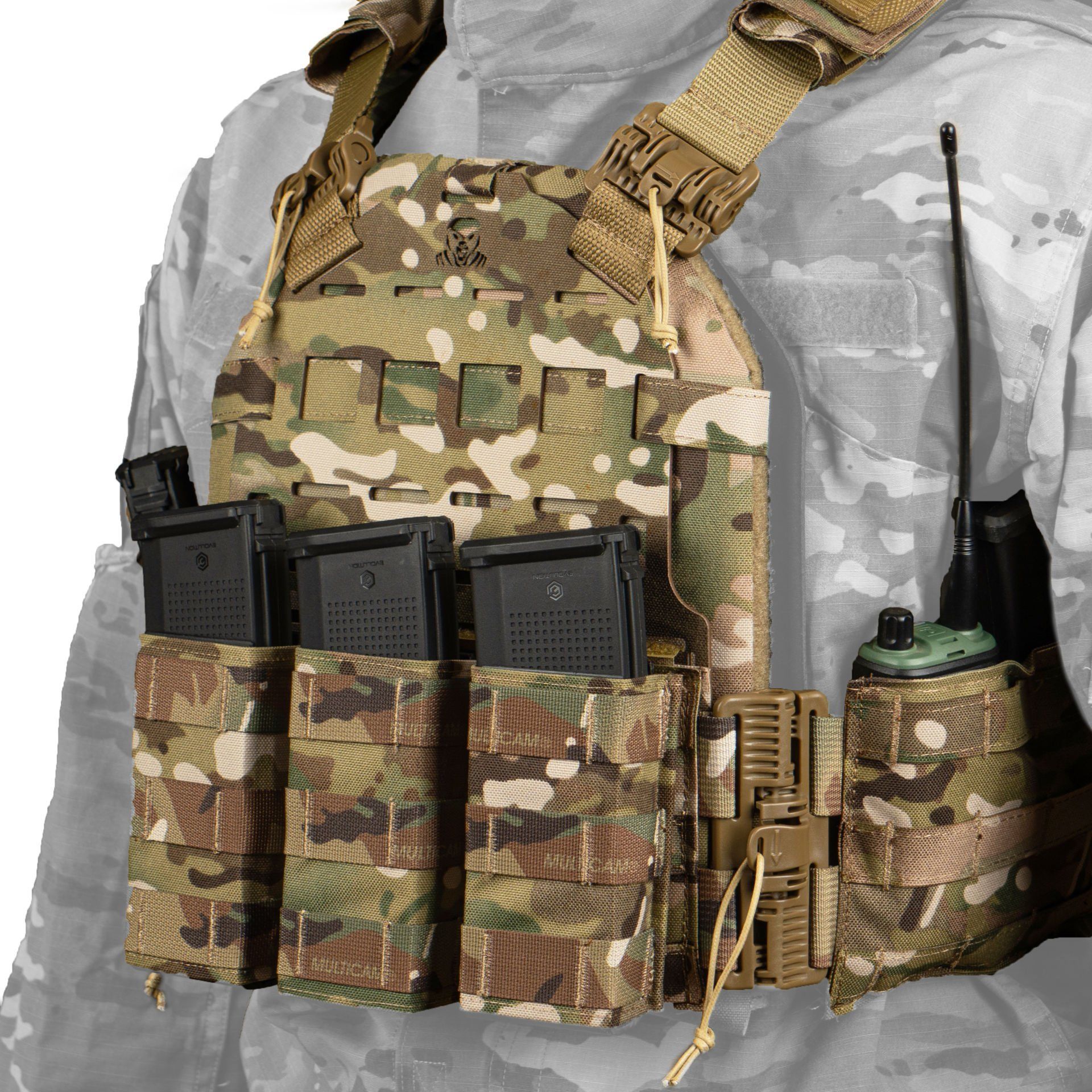 Plaka Taşıyıcı Kydex-Multicam | Mastactical.com
