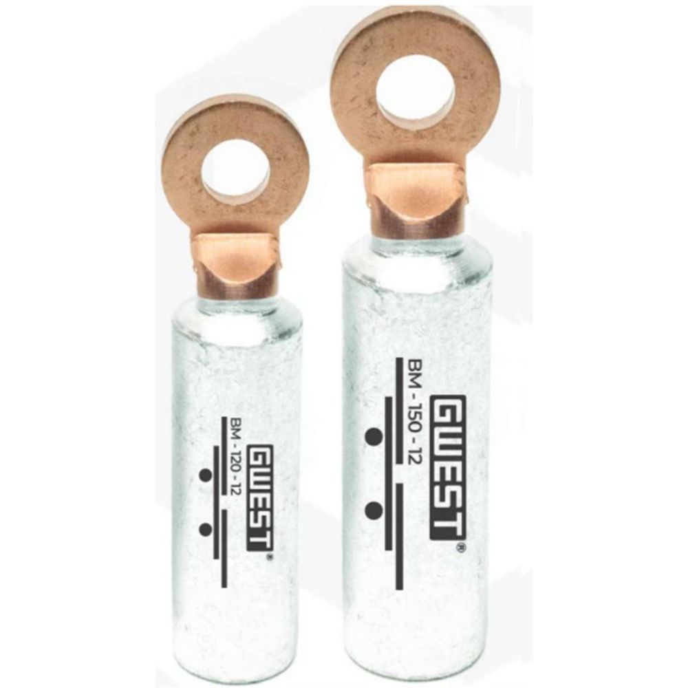 GWEST SKP-BM 120-12 BİMETAL (ALCU) KABLO PABUCU (30 ADET) - Çağrı Elektrik