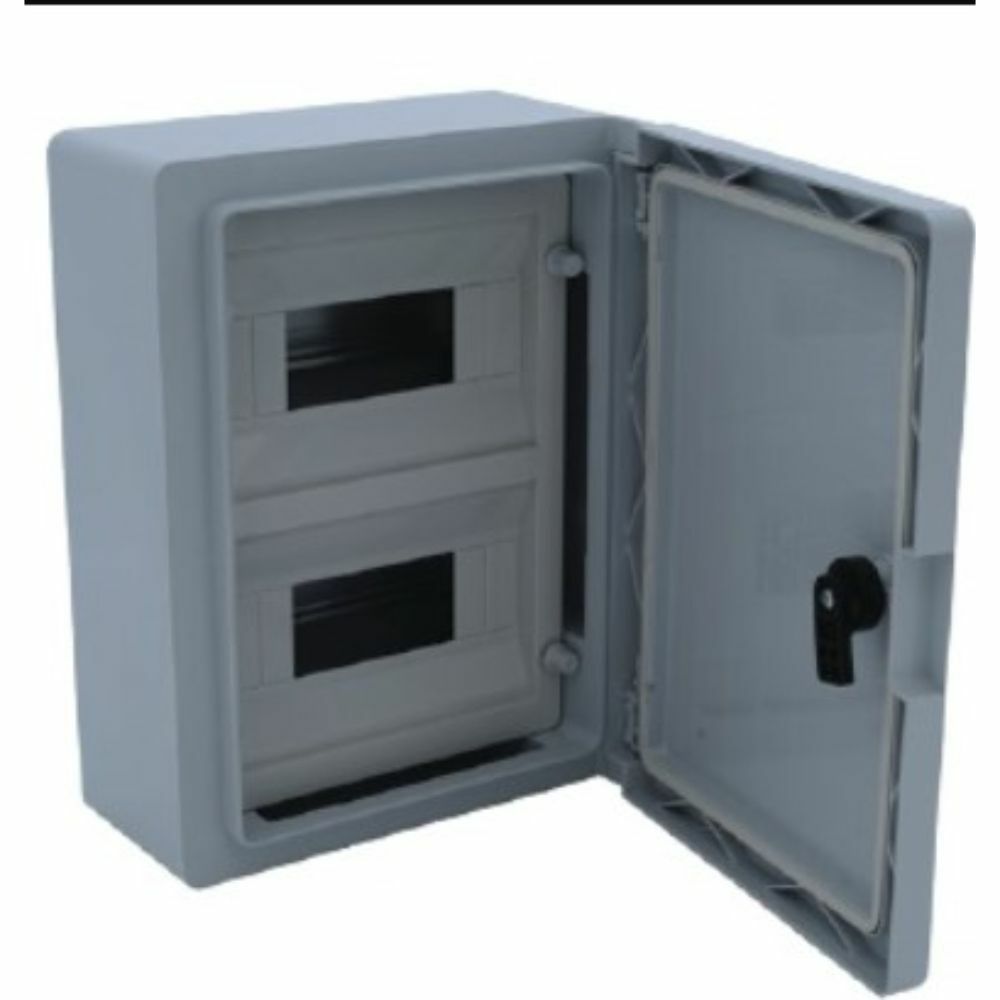 ÇETİNKAYA 21X28X13 ABS PANO 2×8 OPAK KAPAKLI - Çağrı Elektrik