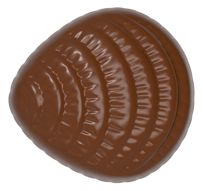 Mussel chocolate mold