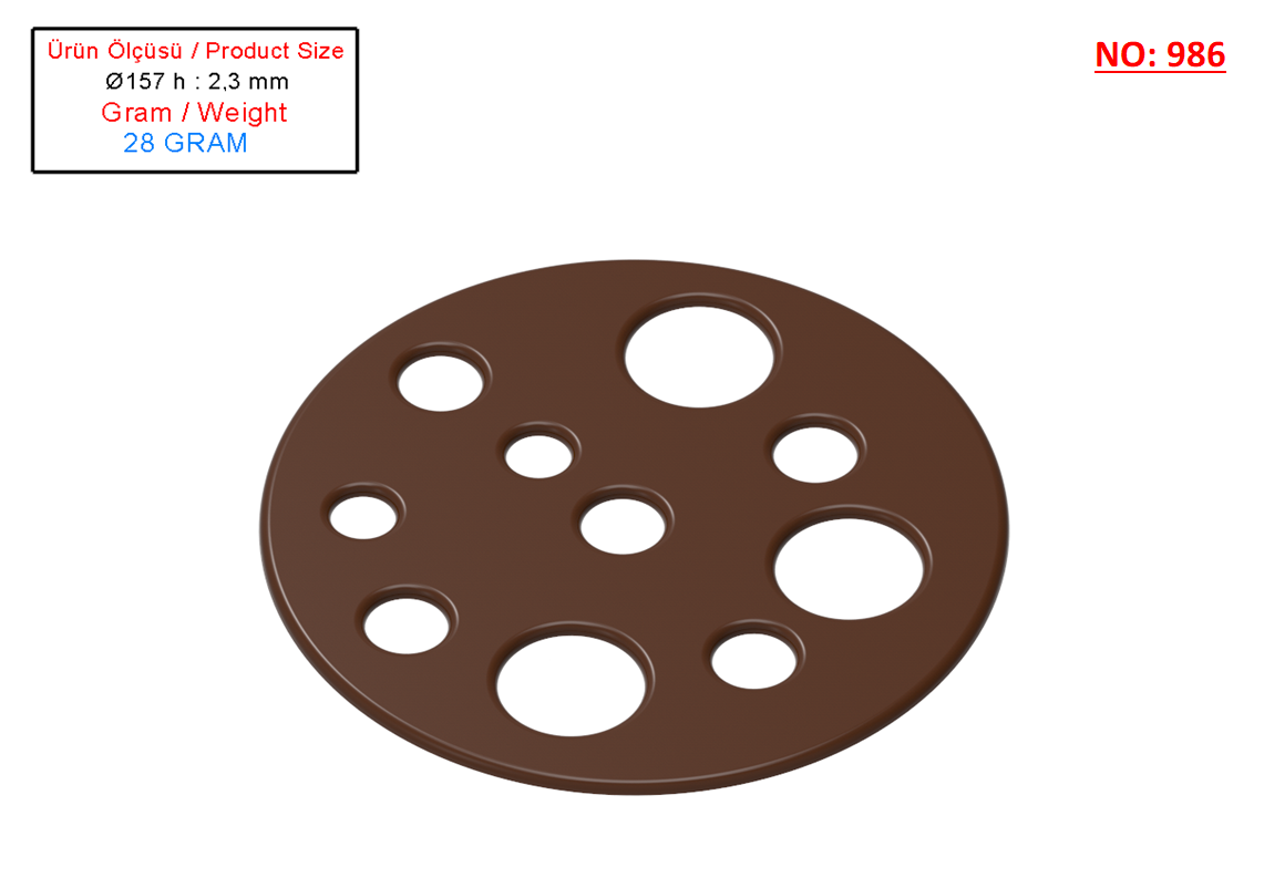 polycarbonate chocolate mold