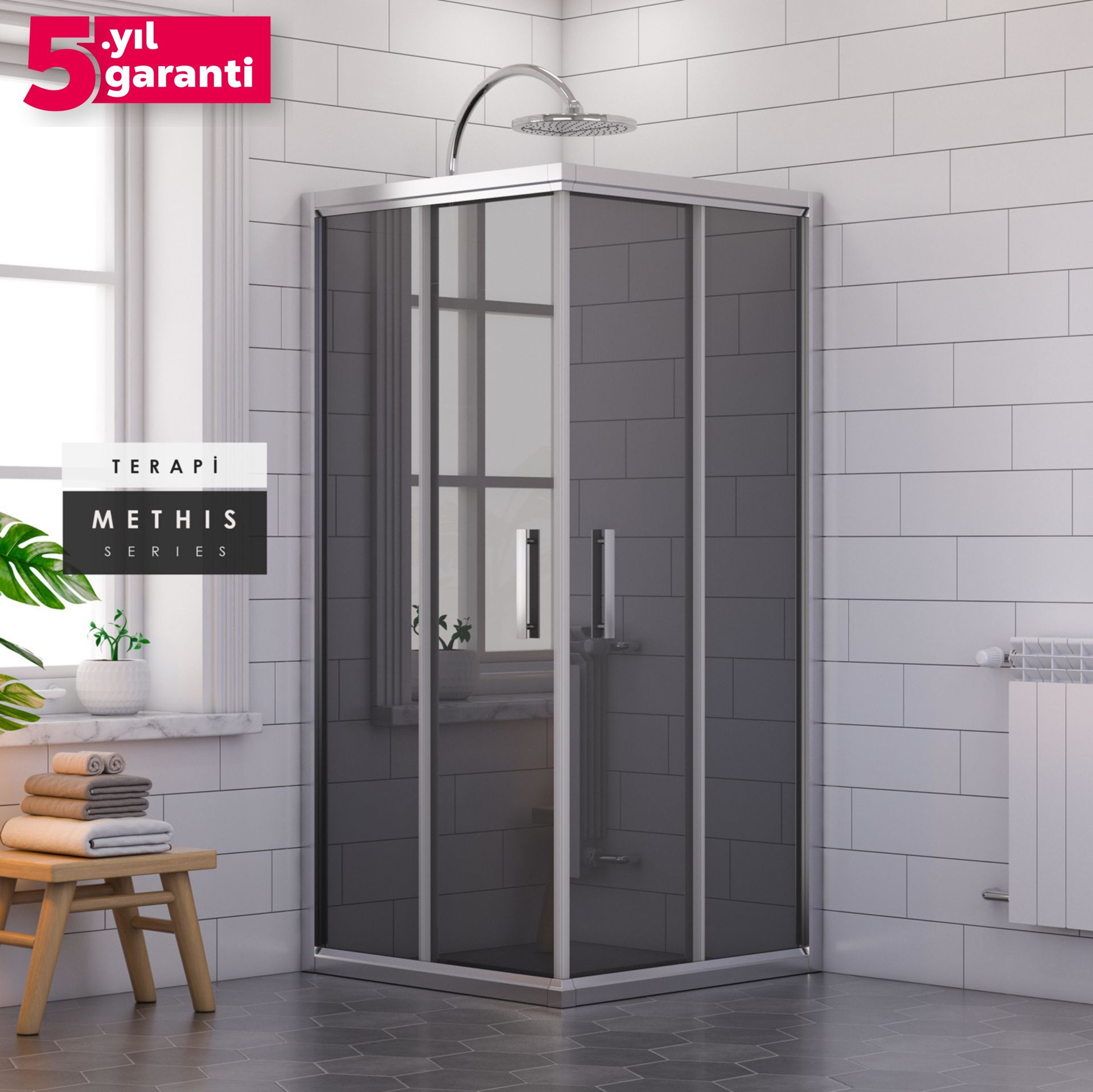 Methis Kare Duşakabin