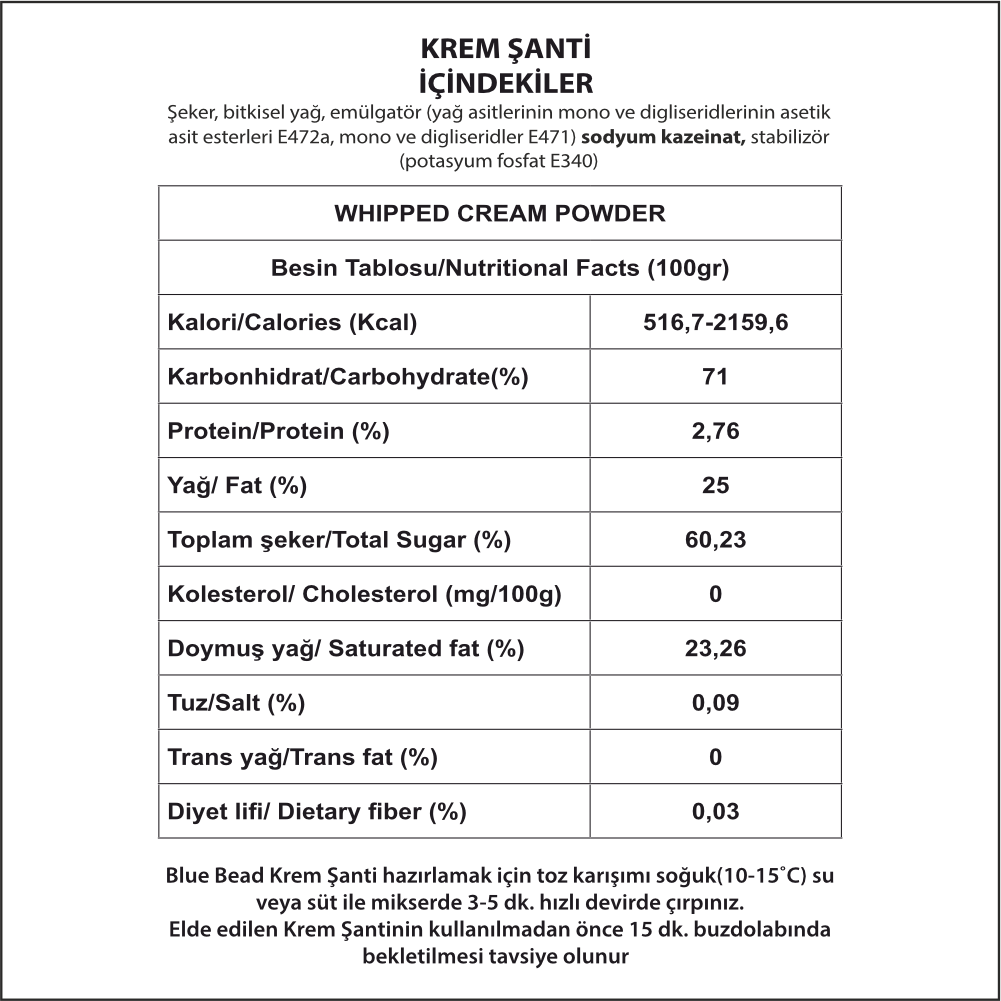 Krem Şanti | Kaliteli ve Lezzetli Krem Şanti | Baran Pastry - Baran ...