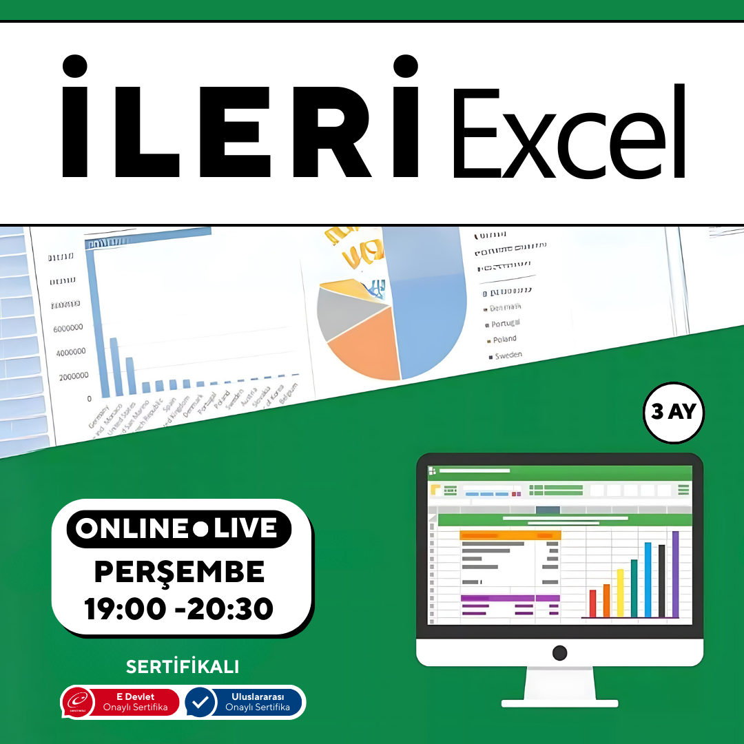 Online Atolye - İleri Excel Eğitimi Online Atolye - İleri Excel Eğitimi