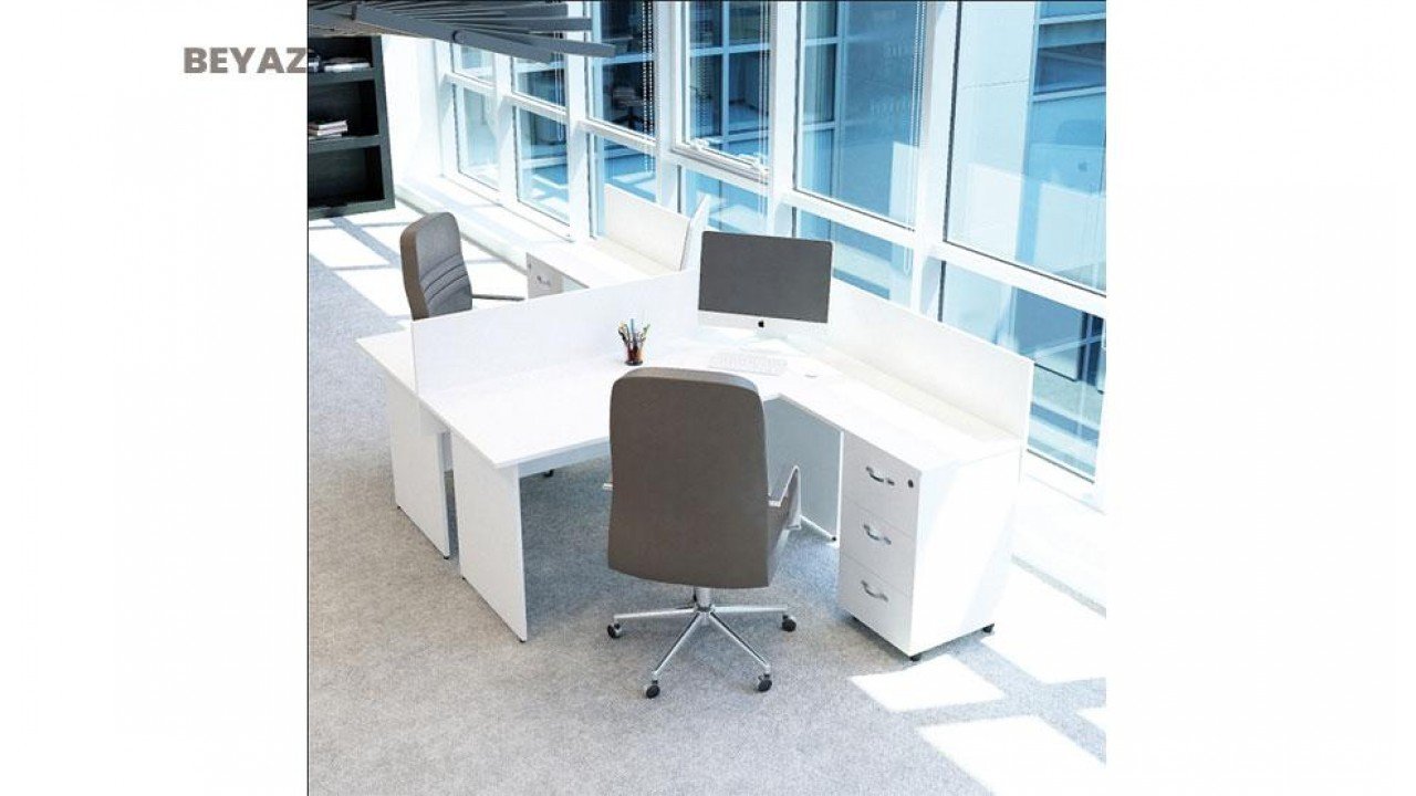 Nil İkili Üç Panelli L Workstation Beyaz | Aksesuarlar | Hekahome ... Nil İkili Üç Panelli L Workstation Beyaz | Aksesuarlar | Hekahome ...