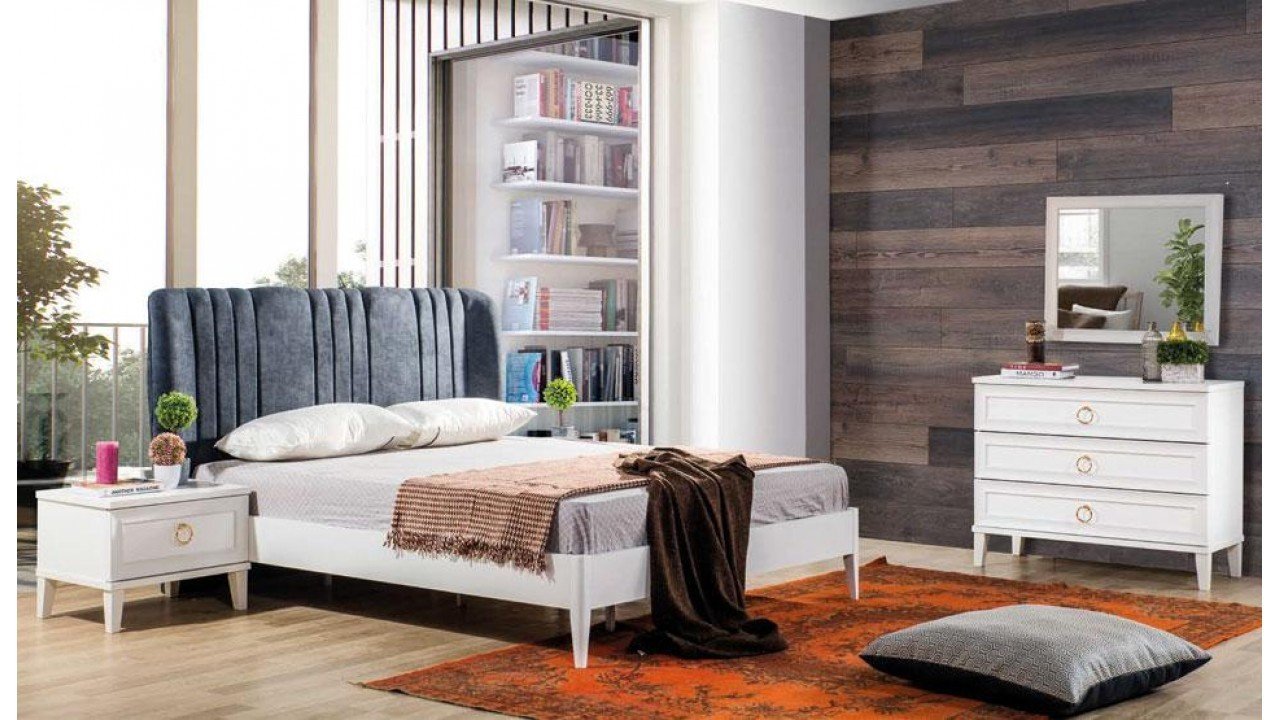 Meyra Beyaz Yatak Odası | Yatak Odası Takımı | Hekahome | Kurtoğlu ...