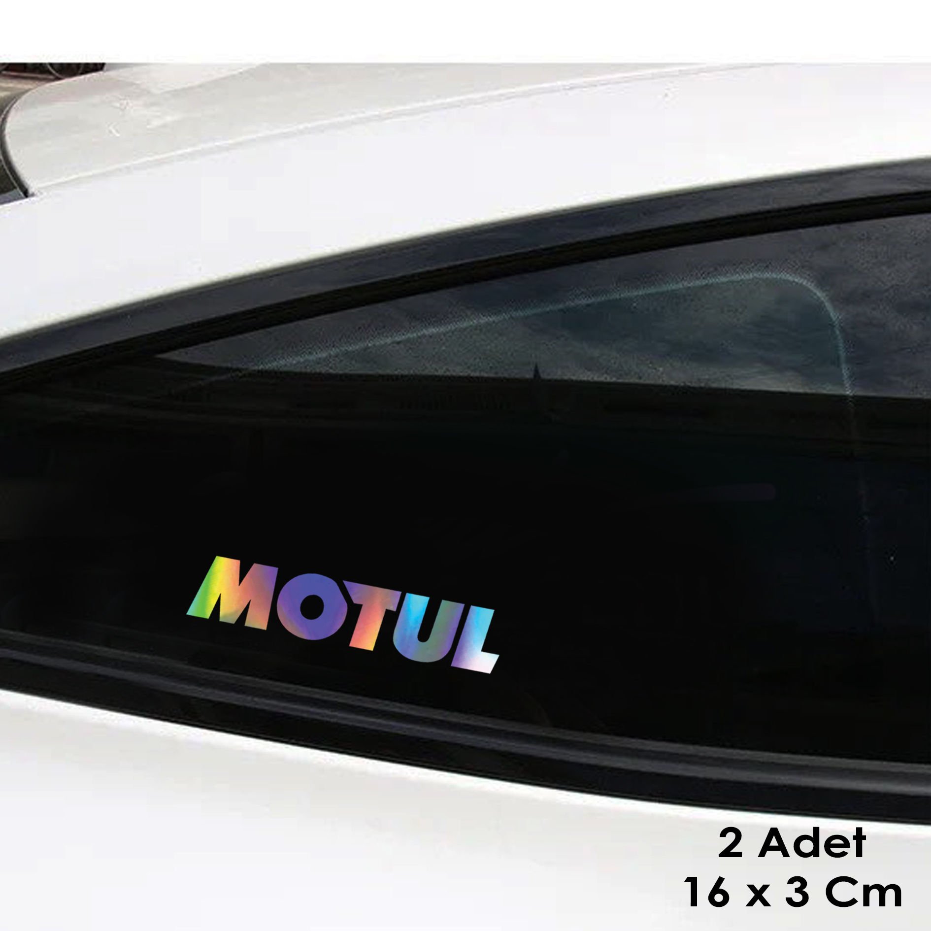 Motul Hologram Oto Sticker Motosiklet Cam Araba Yapıştırma Çıkartma ...