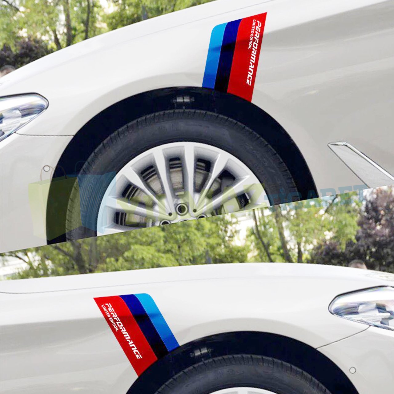Bmw M Performance Limited Edition Oto Sticker Yapıştırma 2 Adet