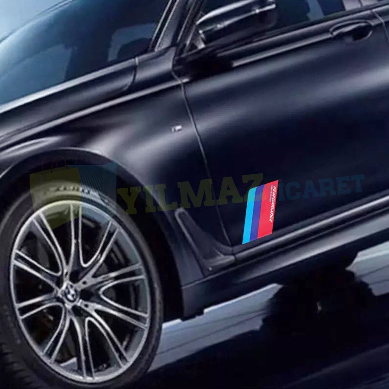 Bmw M Performance Limited Edition Oto Sticker Yapıştırma 2 Adet