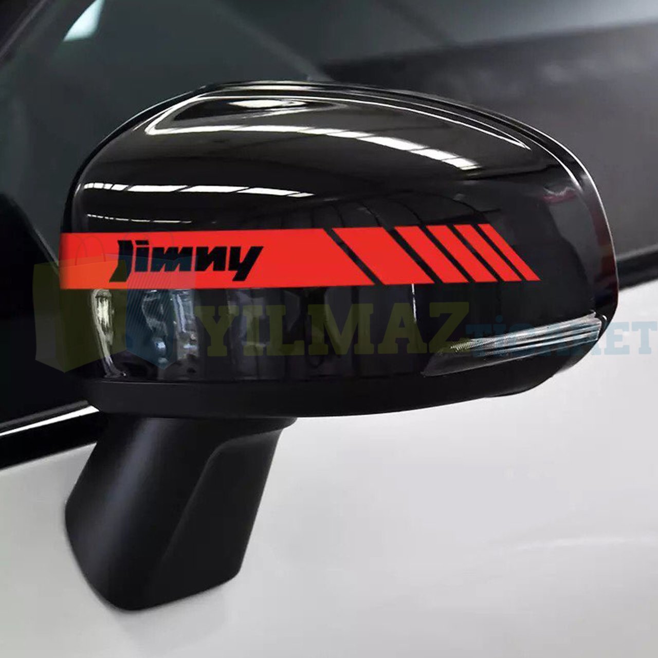 Suzuki Jimny Dikiz Yan Ayna Kapağı Oto Şerit Sticker Araba Etiket Araç ...