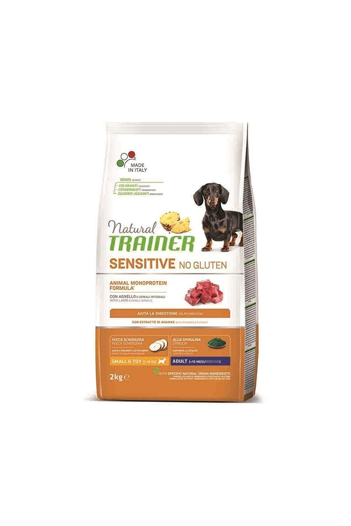 NATURAL TRAİNER DOG SENSITIVE NO GLUTEN MINI ADULT LAMB 2 KG