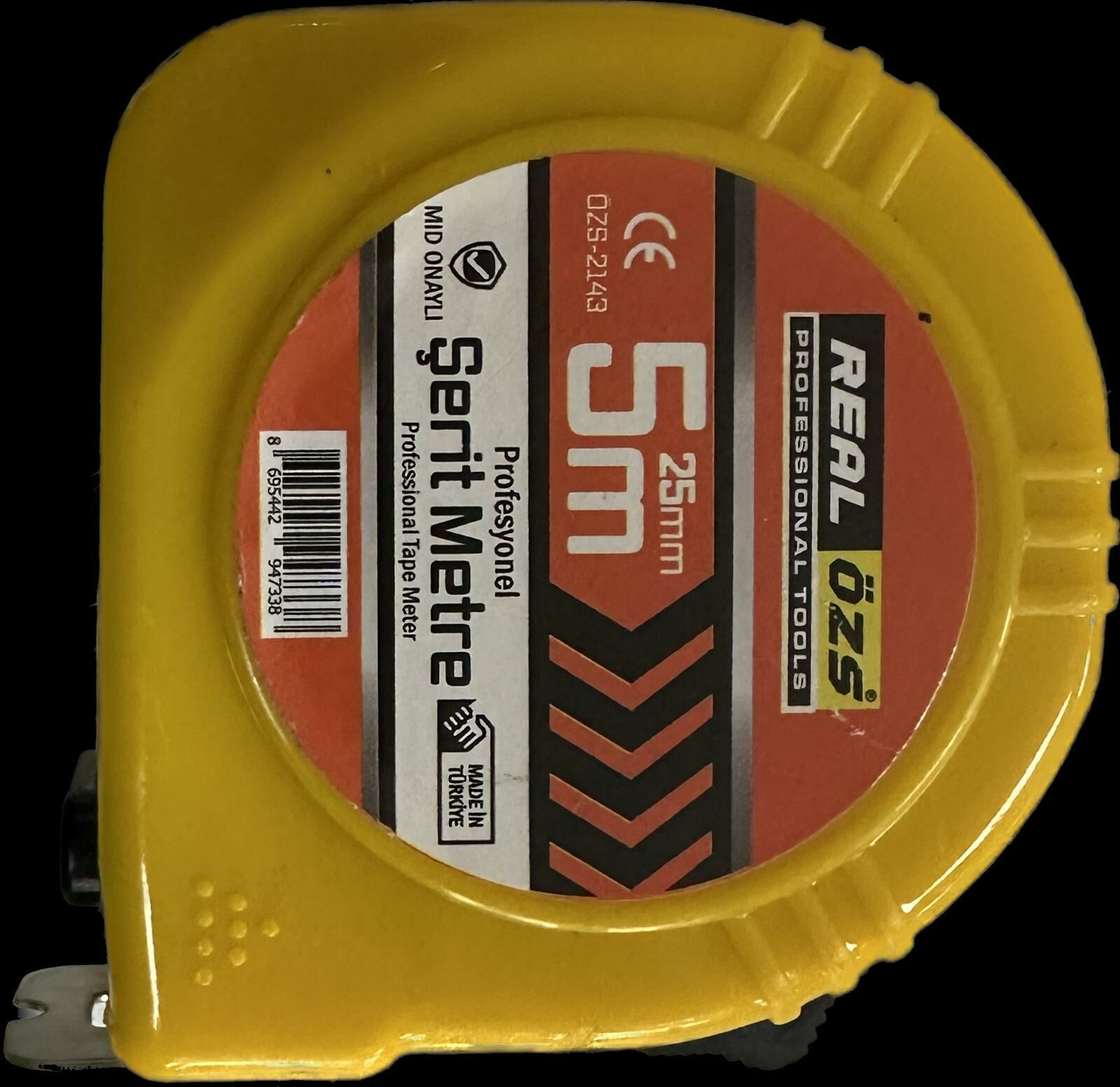 METRE ŞERİT 5 MT 5X25 MM A KALİTE