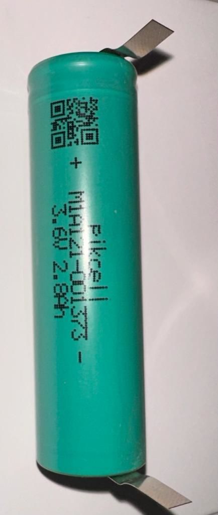 18650 PIKCELL 3.6V 2800MAH PUNTOLU ŞARJLI PİL