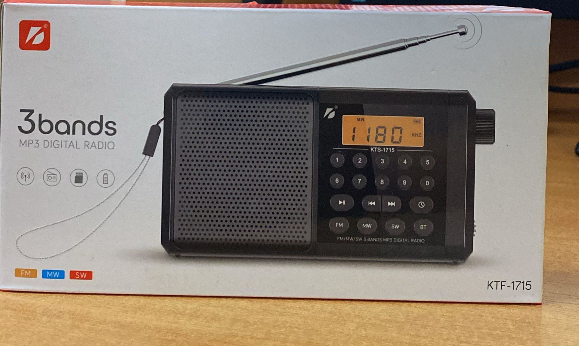 KBROAD KTF-1715 NOSTALJİK RADYO BLUETOOTH USB MİCROSD