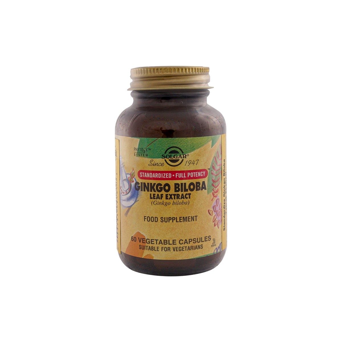 Solgar Ginkgo Biloba Leaf Extract 60 Kapsül Solgar Ginkgo Biloba Leaf Extract 60 Kapsül