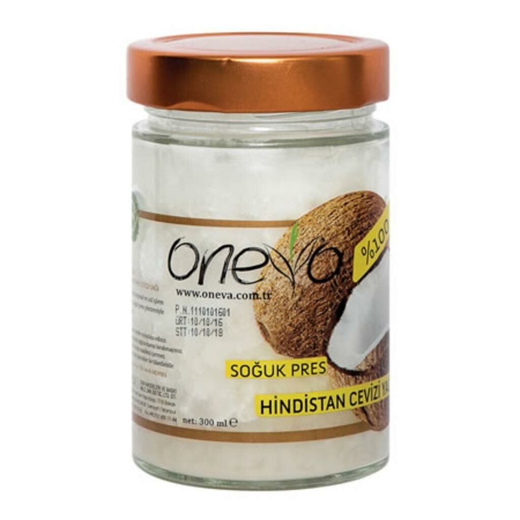 Oneva Hindistan Cevizi Yağı (Soğuk Sıkım) - Just Vegan Store Oneva Hindistan Cevizi Yağı (Soğuk Sıkım) - Just Vegan Store