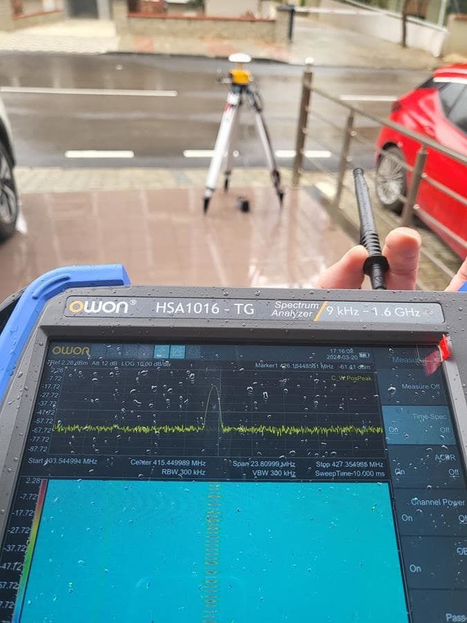 Owon HSA1016TG El Tipi Spektrum Analizör 9 kHz-1,6GHz